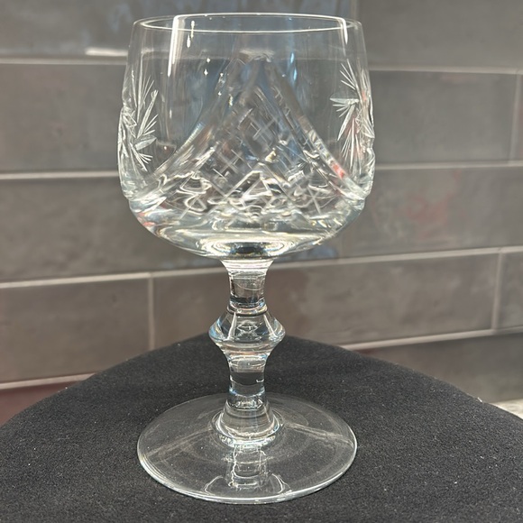 Pinwheel | Dining | Vintage Pinwheel Crystal Wine Glasses | Poshmark